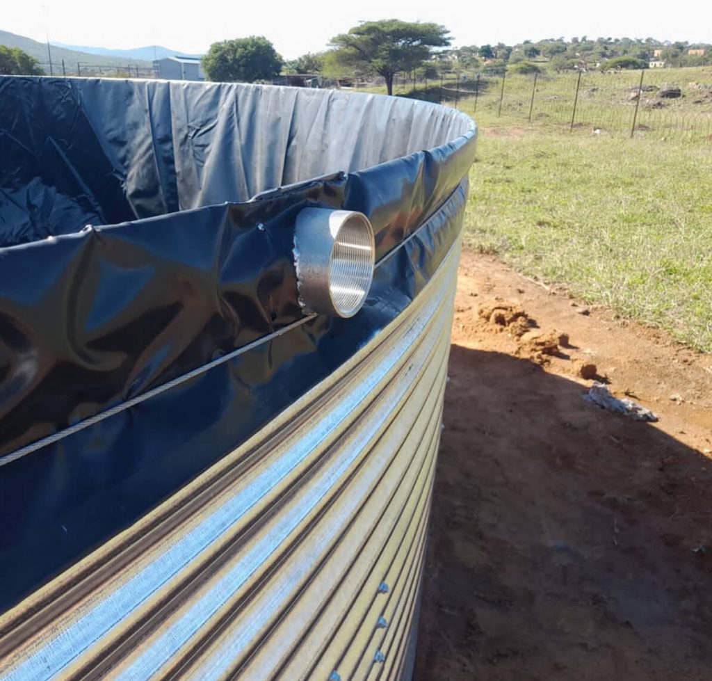 Reservoirs | RainQueen Corrugated Steel Products