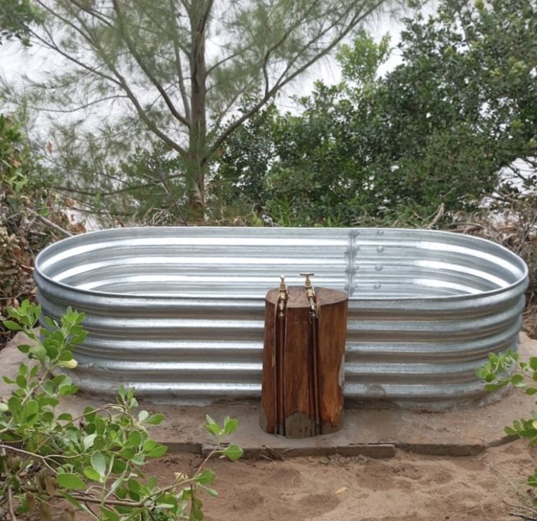 Pools & Tubs | RainQueen Corrugated Steel Products