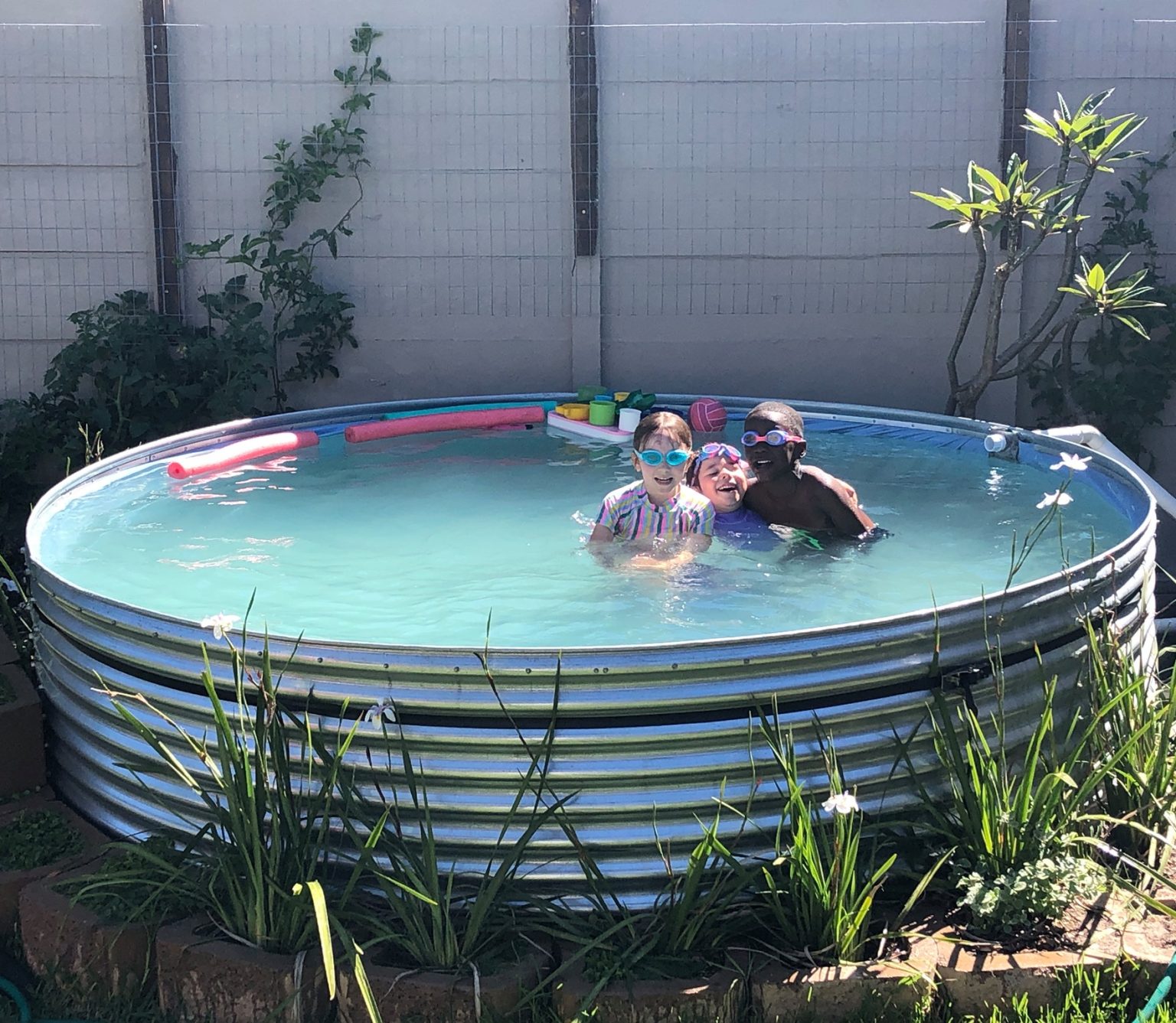 Pools & Tubs | RainQueen Corrugated Steel Products