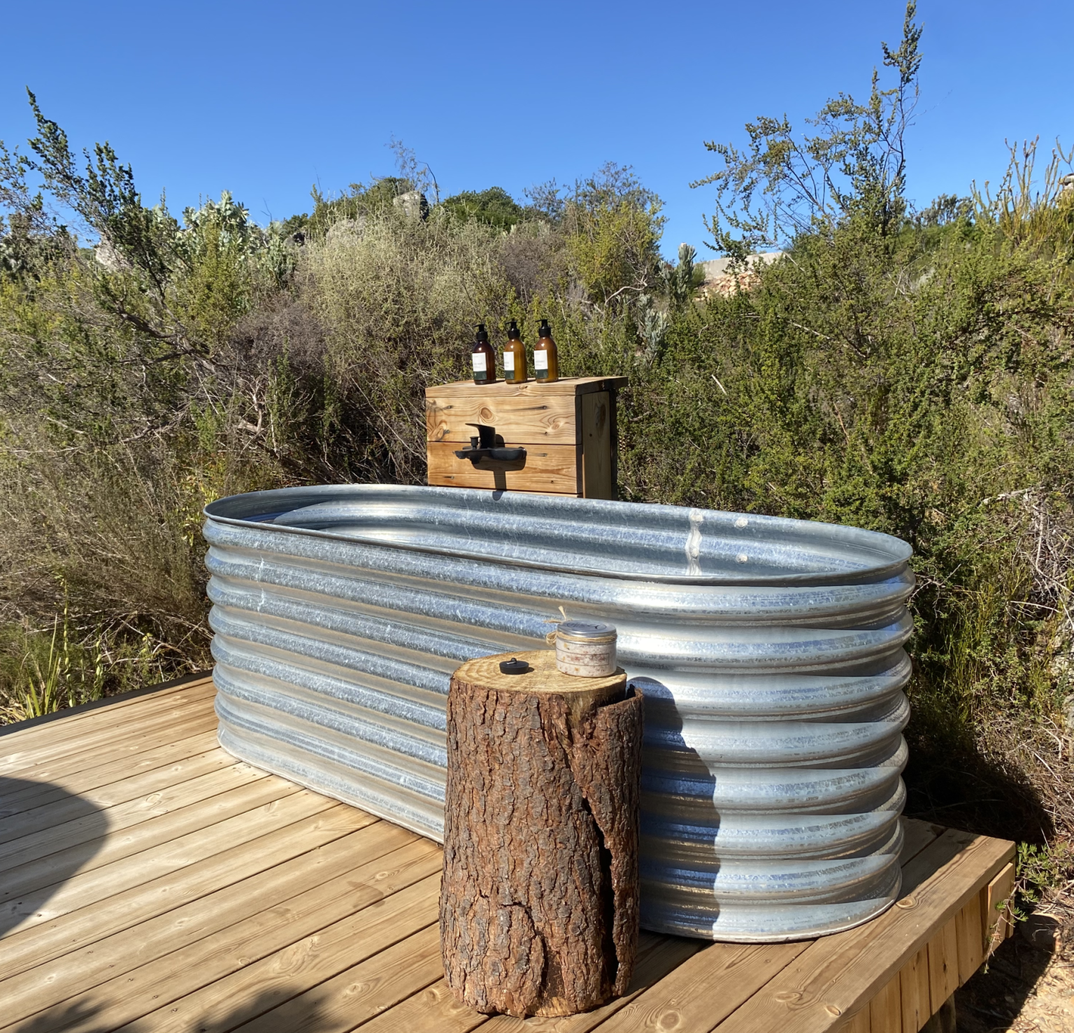 Pools & Tubs | RainQueen Corrugated Steel Products