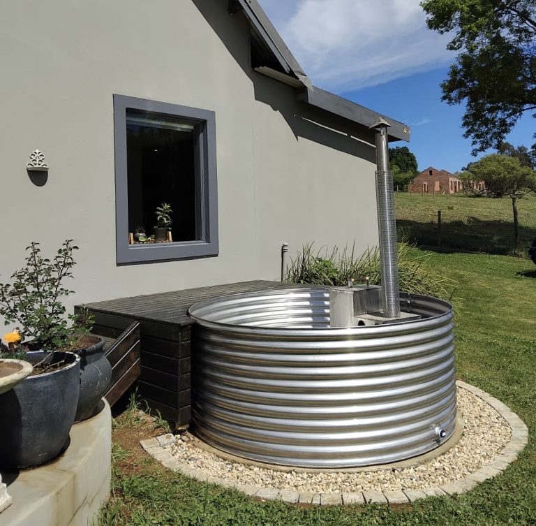 Pools & Tubs | RainQueen Corrugated Steel Products